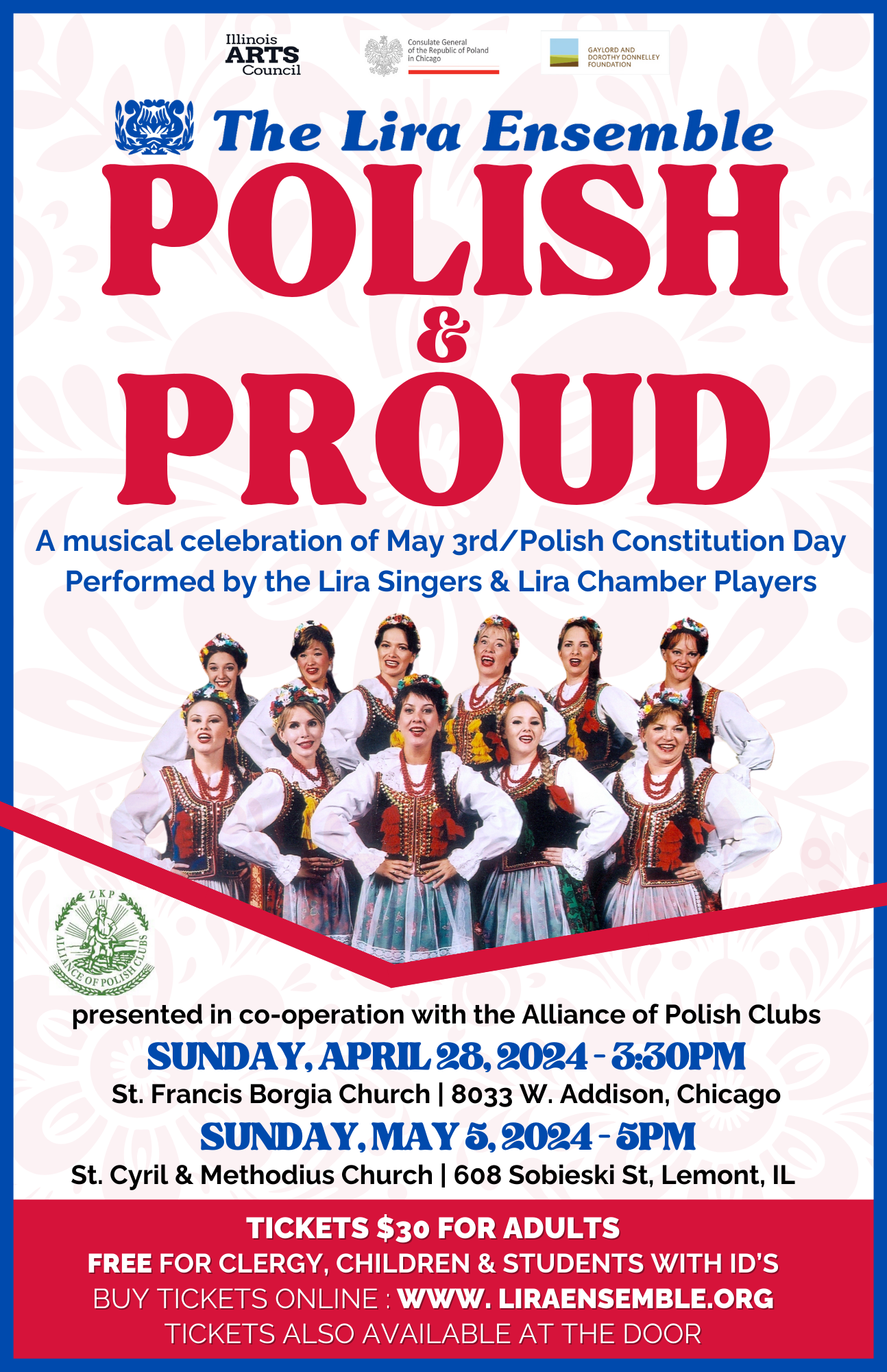 Upcoming Performances - The Lira Ensemble